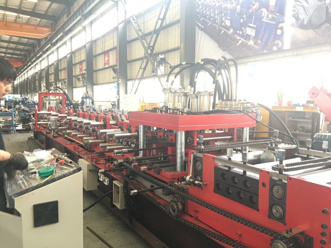 CZ Purlin Interchangeable Roll Forming Machine SX20丨C and Z ... CZ Purlin Interchangeable Roll Forming Machine SX20丨C and Z ...